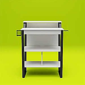 NTENSE Genesis Gaming Desk/Arcade Stand, White