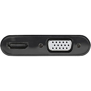 StarTech.com DisplayPort to HDMI VGA Adapter - DP 1.2 HBR2 to HDMI 2.0 (4K 60Hz) or VGA 1080p Converter Dongle - DP to HDMI or VGA Monitor Adapter - Digital Video Display Adapter (DP2VGAHD20)