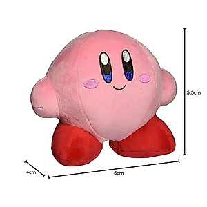 Little Buddy Kirby Adventure All Star Collection 5.5" Stuffed Plush, Multicolored