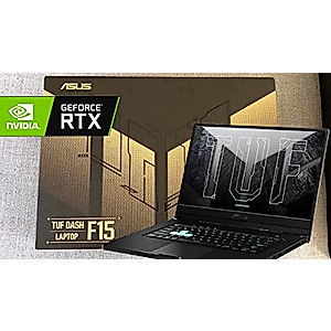 2022 New ASUS Flagship TUF Dash UltraSlim Gaming Laptop: 15.6" FHD 144Hz IPS Display, Intel Gaming H 8-Core i7-11370H, 32GB RAM, 1TB SSD, 4GB GeForce RTX 3050Ti, Wifi6, Backlit-KYB, DTS, Win10H