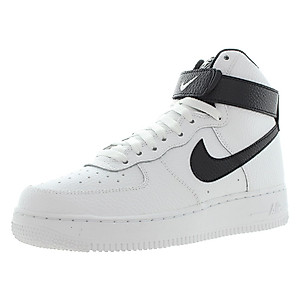 Nike Mens Air Force 1 High '07 CT2303 100 White/Black - Size 12