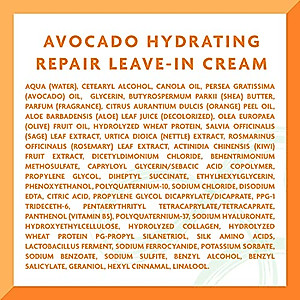 Cantu Avocado Hydrating Repair Leave-In Conditioning Cream, 12 Ounce