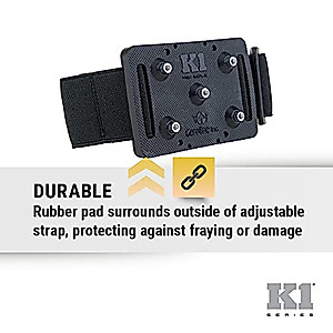 K1 Mid-Sole Ice Cleats - Easily Rotate Traction Cleats for Frequent Indoor/Outdoor Transition, Driving, or Climbing (1 Pair)