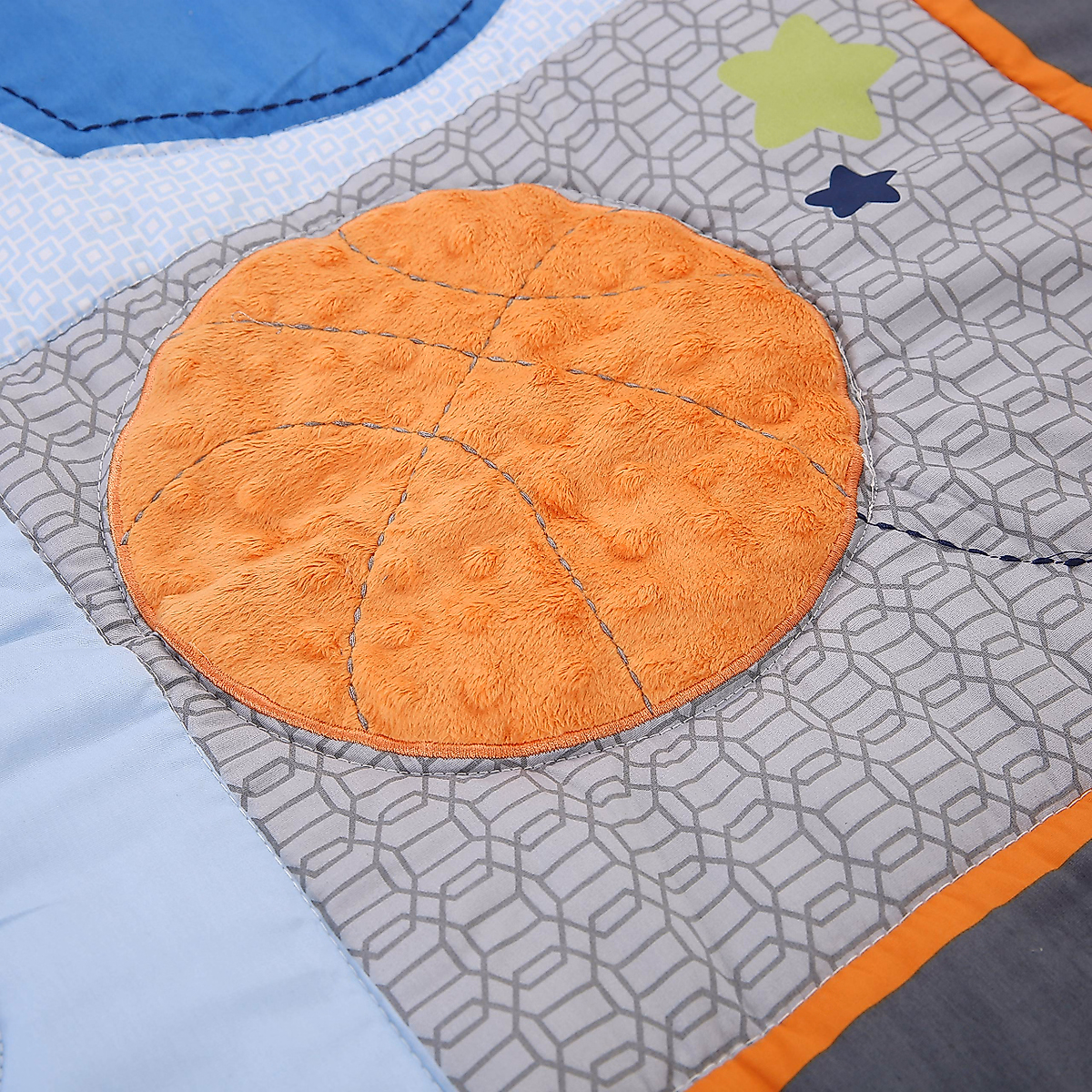 Baby Spark All-Star MVP 3pc Soft Cotton Crib Bedding Set