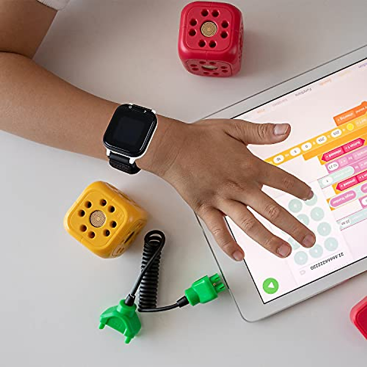 NOLIKO Kids Replacement Band Compatible with Gabb Watch 3 2 1/Verizon Gizmo Watch 3 2 1/T mobile SyncUP Watch, Nylon 20mm Small Size Wrist Strap for Boys Girls, Starlight White Ivory Beige