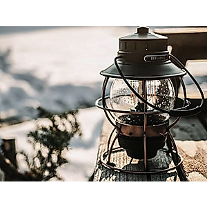 Barebones Railroad Lantern, Antique Bronze