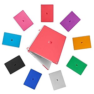mCover Case Compatible for 2017~2022 15" Microsoft Surface Book 2/3 with Detachable Tablet Display ONLY (NOT Fitting Cheaper Surface Laptop Models) - Clear