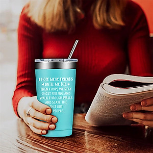 Fufendio Best Friend Birthday Gifts for Women - Friendship Gifts - Vacuum Insulated Tumbler Cup