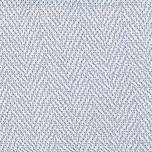 mDesign Soft Fabric Dresser Drawer and Closet Storage Organizer Set for Child/Kids Room, Nursery, Playroom - 2 Pieces, 5 Compartments - Herringbone Print with Solid Trim - Blue