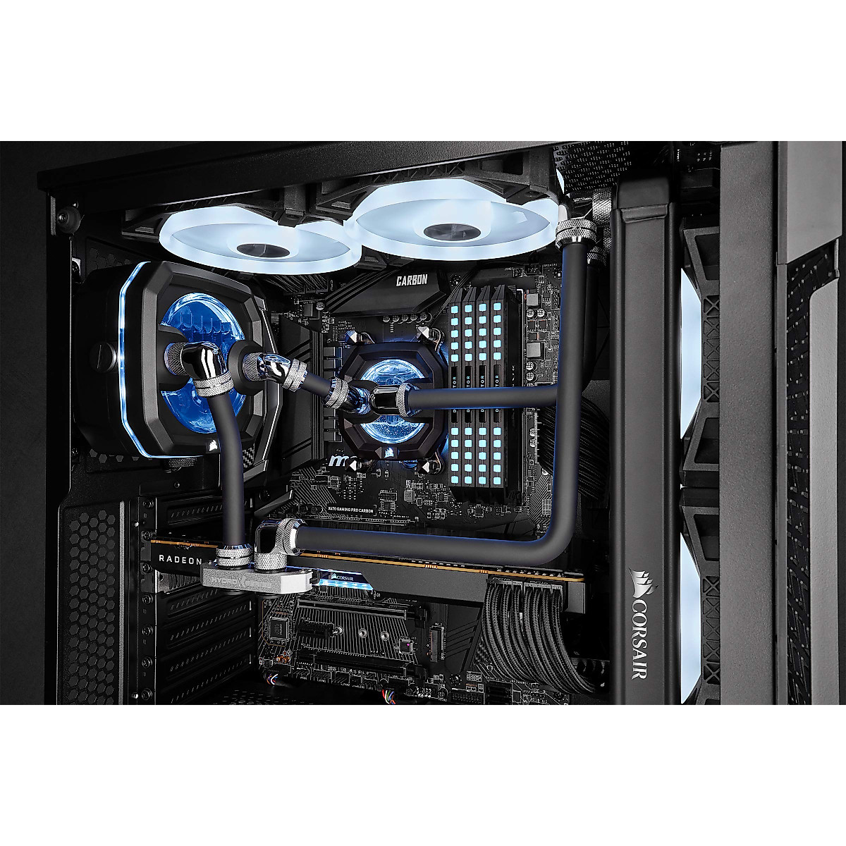 CORSAIR Hydro X Series XT Hardline Satin Black 14mm Tubing