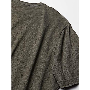 PUMA mens Essentials+ Tee Shirt, Forest Night Heather, Medium US