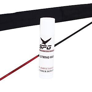 FENJANER Archery 6Pcs Bow String Wax, Protective Bowstring Waterproof Rail Lube for Crossbow Recurve Compound Bow Maintenance, Reduce Bowstring Friction and Prevent Fraying Accessories
