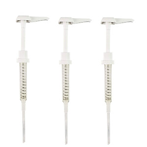 Pump Dispenser for Gallon Containers, Fits only Standard 1-1/2 inch (38 mm) Neck Size - Pack of 3