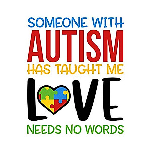 Simply Remarkable Set of 3 Autism Poster Prints Autism Awareness Home Decor Autistic Spectrum (8x10, Set of 3)