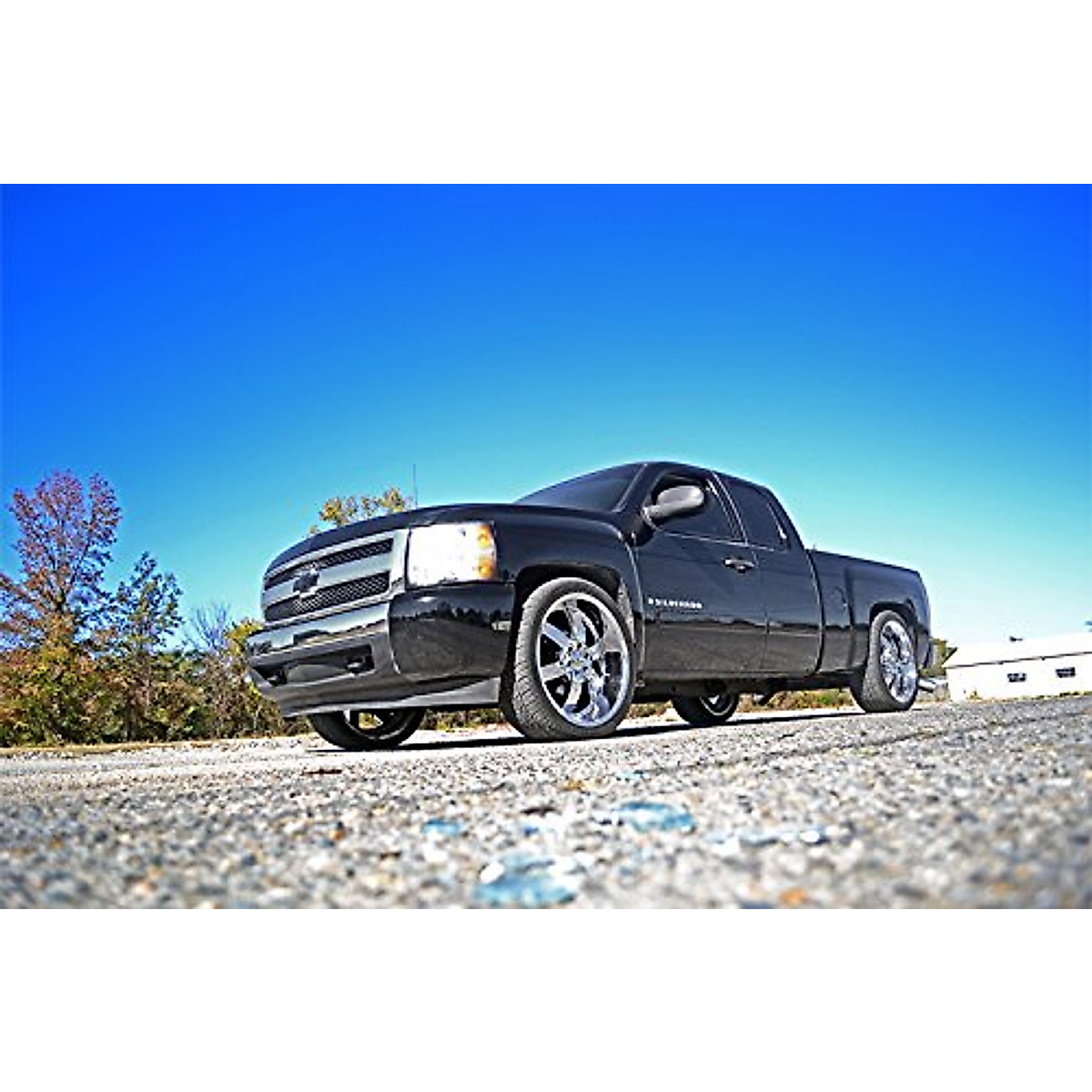 Rough Country 2" Front 4" Rear Lowering Kit for 07-15 Chevy/GMC 1500 2WD - 72330