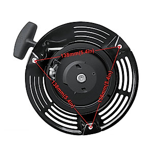 Strongthium GXV160 GXV140 Pull Start Assembly for HR216 HRA216 HRC216 28400-Z1V-802ZA 28400-Z1V-802ZB 28400-ZE7-003ZA Honda Pull Cords