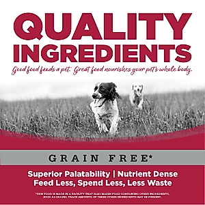 NutriSource Seafood Select Grain Free Dry Dog Food, Salmon and Menhaden Fish Meal, 26LB