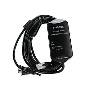 Sysly 1747-UIC USB to DH485 RS485 RS232 Interface Converter Repalcement for Allen Bradley Programming Cable