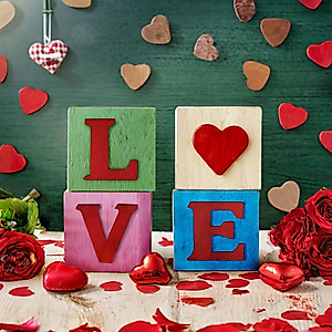 Unfinished Wood Blocks for Crafts, 1 Inch Thick MDF Squares (4x4 in, 4 Pack)