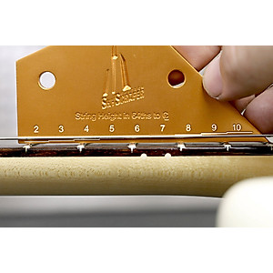 Fret Rocker AND String Height Gauge - Deadly Accurate 100% Made in the USA