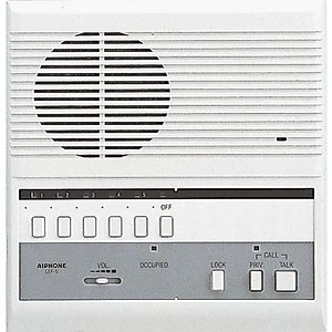 Aiphone LEF-5 Open Voice Selective Call Master Intercom with Door-Release Button, Accepts Up to Five Connecting Door, Sub-Master, or Master Intercoms
