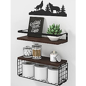 Bathroom Shelves Rustic Floating Shelves Farmhouse Bathroom Decor Farmhouse Shelves Rustic Wall Shelves