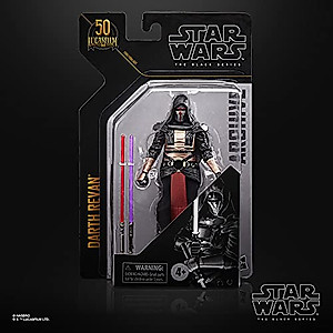 STAR WARS The Black Series Archive Collection Darth Revan 6-Inch-Scale Legends Lucasfilm 50th Anniversary Figure for Ages 4 and Up
