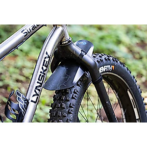 Portland Design Works Portland Desing Works | Mud Shovel 6.5 Fat Bike Fork Fender, Black Topo (373)