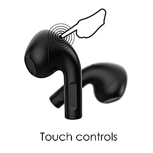 BoomPods Zero Buds Bluetooth Earbuds - Powerful Compact Buds True Wireless and Big Sound with Bluetooth 5