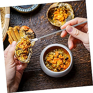 SHOWERORO 12pcs Set Eating Crab Tool Set Stainless Steel Lug Nuts Kitchen Utensil Set Blush Set Seafood Crackers Crab Crackers Metal Seafood Crackers Lobster Shell Opener Crab Sheller Tool