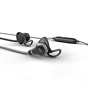 SMS Audio Bio Sport Biometric Wired in-Ear Headphones with Heart Rate Monitor, Black/Grey
