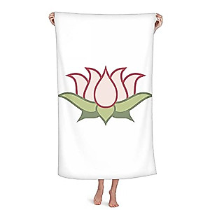 Lotus Culture China Pattern Throw Blanket Soft Warm Flannel