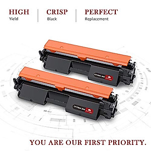 Toner Kingdom Compatible Toner Cartridge Replacement for HP 30A CF230A 30X CF230X for Pro MFP M227fdw M203dw M227fdn M227sdn M227 M203dn M203d M203 Printer (Black, 2 Packs)