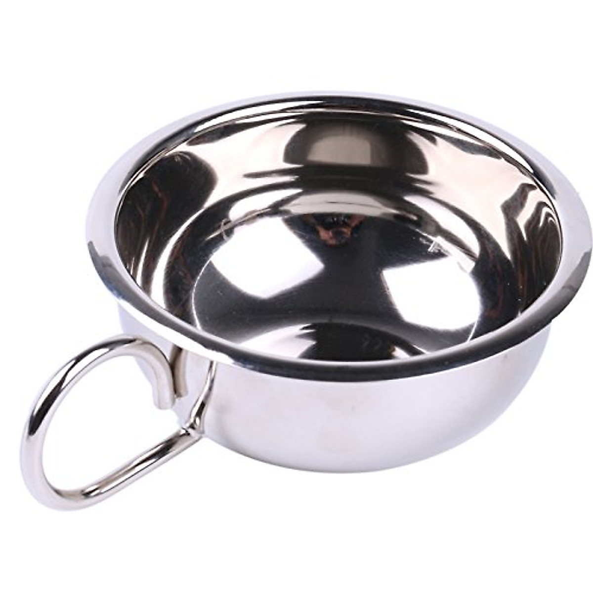 Stainless Steel Shaving Set for Men - Bowl, Brush, and Stand by Science Purchase