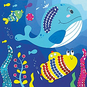 My Magic World DIY 3-in-1 Sparkle Art Set for Kids (12 Sparkly Creative Arts and Crafts Projects : Glitter/Sequin/Foil Art) Handcraft/Handmade/Creative Art