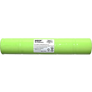 HQRP Ni-Cd 1/2D 6V 2500mAh Rechargeable Battery Works with Maglite 201701/40070249 / ESR4EE3060 / ET2600D / ML5000 / N38AF008A Battery Replacement