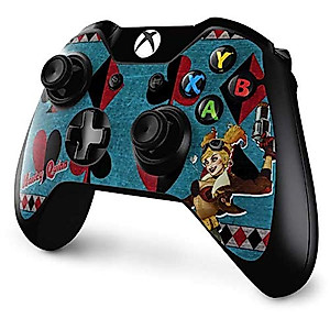 Skinit Decal Gaming Skin Compatible with Xbox One Controller - Officially Licensed Warner Bros Harley Quinn Design