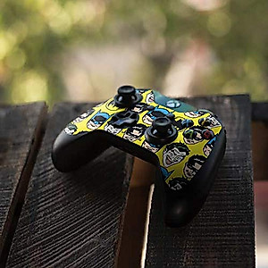 Skinit Decal Gaming Skin Compatible with Xbox One Controller - Officially Licensed Warner Bros Batman Robin Joker All Over Print Design