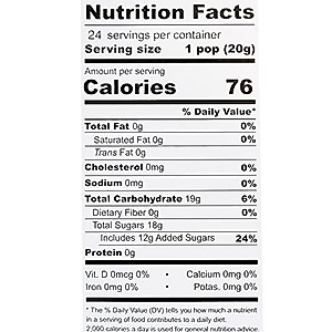 School Bus Lollipop Sucker Candy, Individually Wrapped Sucker, Party Favor (24-Pack)