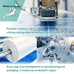 BELLEMOND - 2 PACK - Made in Japan Smooth Kent Paper Screen Protector for iPad Pro 12.9" 6th / 5th / 4th / 3rd Gen (2022/21/20/18) - Reduces Pencil Tip Wear by up to 86% - WIPD129PLK(2)