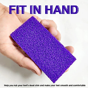 BPrettier Foot Pumice Stone Pumice Stone for Feet Foot Scrubber Sponge Callus Remover Dead Skin,Pedicure Supplies Nail Salon Home Use 40 PCS