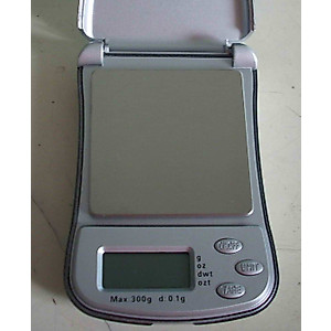 Newline Digital Pocket Jewelry Fliptop Accurate Scale, SHP0003-Silver