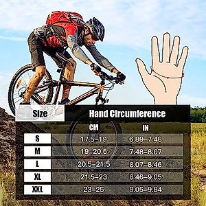 KynciLOR Cycling Gloves for Men Lightweight Mountain Biking BMX Gloves MTB and Road Bike Gloves for Women Running Wheelchair Driving