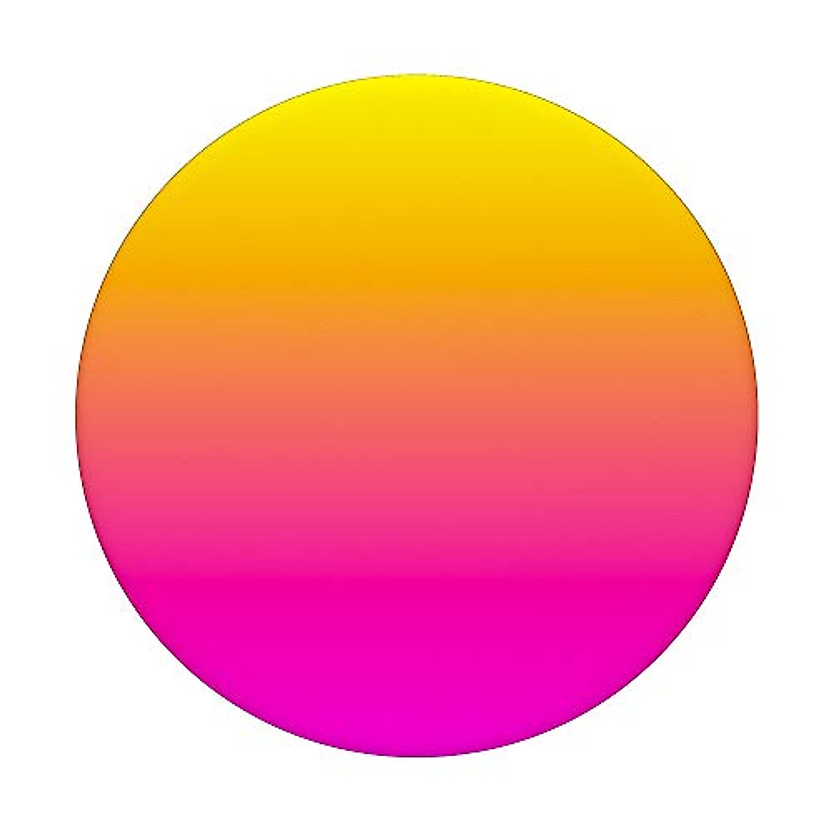 Pretty Gradient Aesthetic Colorful Yellow Pink Ombre Colors PopSockets PopGrip: Swappable Grip for Phones & Tablets
