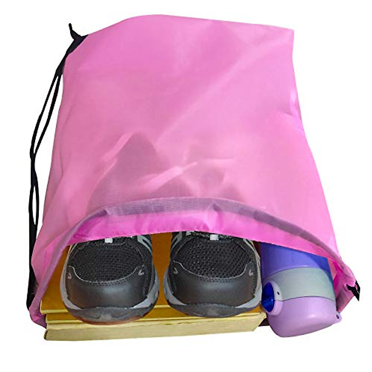 Grneric Drawstring Bags Bulk 14 Pcs Drawstring Backpack Bulk Cinch Bag Sackpack for Men Women Gym 14 Colors