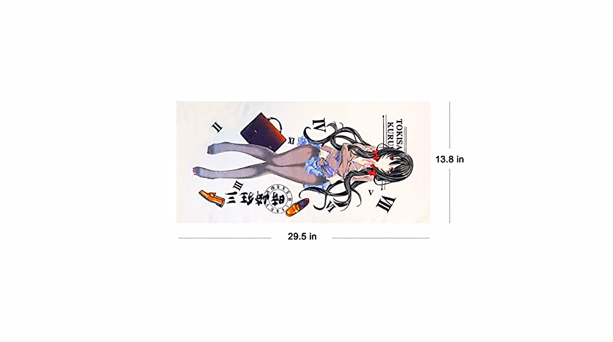 Smosun Color-Changing Hand Towels with Tokisaki Kurumi - Soft & Quick Dry