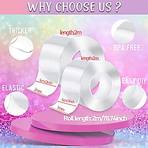 Nano Tape Bubble Kit for Kids, Squishy Maker Making Kit, Nano Tape Bubbles with Box