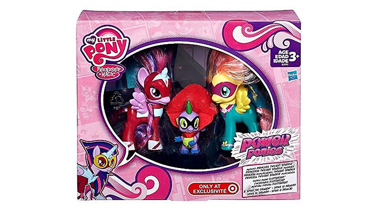 My Little Pony Power Ponies - Target Exclusive 3 Figure Set