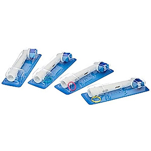 Oral-B Genuine Precision Clean Replacement White Toothbrush Heads, Refills for Electric Toothbrush, Deep and Precise Cleaning, Pack of 4