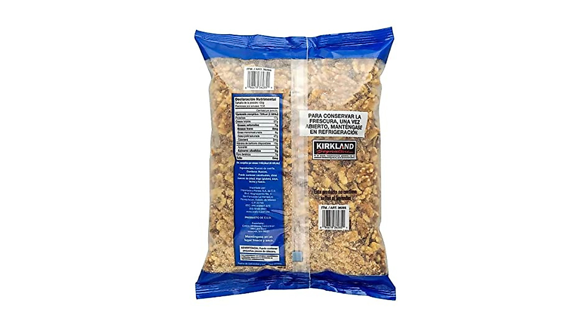 Kirkland Signature Walnuts - 3 lbs of Fresh Nuts